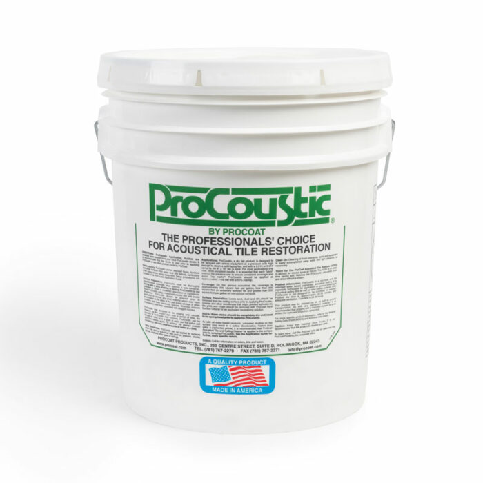 ProCoustic® | ProCoat | Sustainable | Acoustic Restoration Products